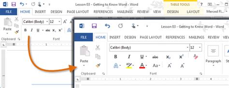 Word Enabling Touch Mode