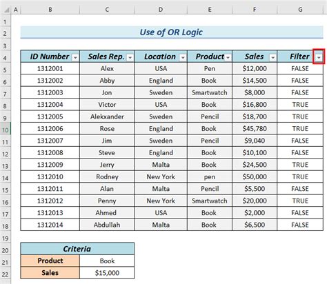 How To Filter 2 Columns In Excel Using Advanced Filter Function