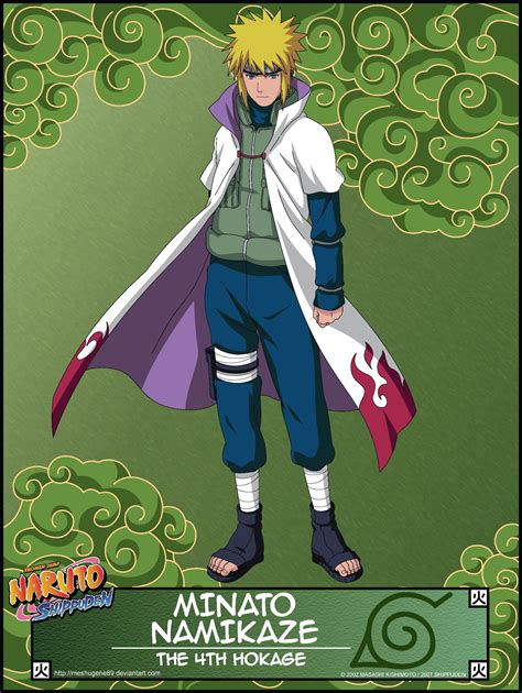 Naruto Shippuden Konoha Yondaime Minato Namikaze Th Hokage Hokage X Anime Naruto Hd Art