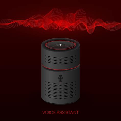 Premium Vector Voice Ai Assistant Recognition Personal Assistant Concept Modern Technology