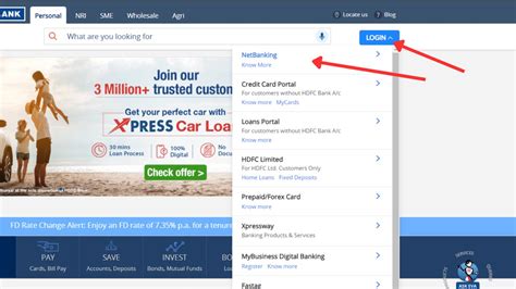 How To Reset Hdfc Bank Password Online Via Netbanking