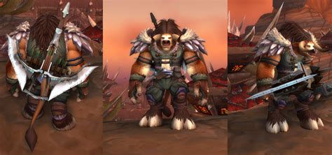 Woodland Reaver Tauren Hunter Marksman Transmogrification