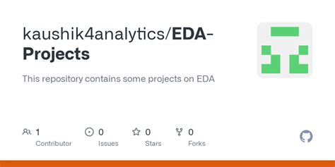 GitHub Kaushik Analytics EDA Projects This Repository Contains Some Projects On EDA