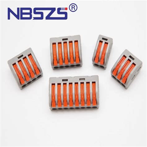 Fast Compact Lever Nut Wire Conductor Quick Wiring Compact Splicing Connector Electrical Quick