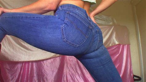 Denim Ass Tease Edging Joi Mkv Cute College Gal Going Naughty