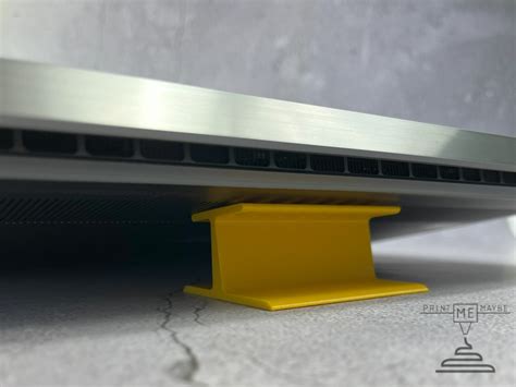 Very Simple Laptop Stand Riser By Print Me Maybe Download Free Stl Model