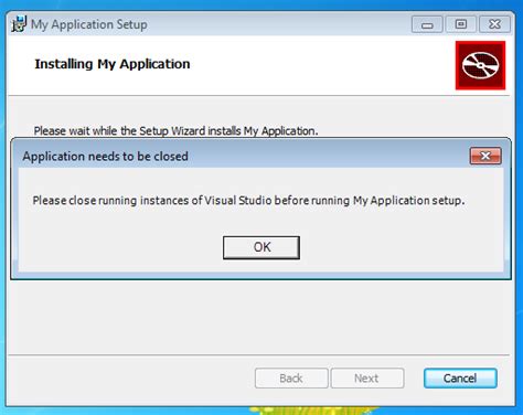 Prompt User To Close Applications On Installuninstall With Wix Custom Action Codeproject