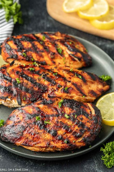Grilled Honey Mustard Chicken
