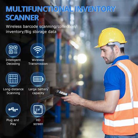 2d Qr Wireless Barcode Scanner Efficient Inventory Management