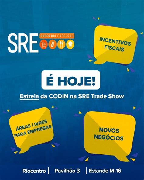 Chegou O Dia A Estreia Da Codin Na Sre Trade Show Estamos Preparados Para Transmitir Ao
