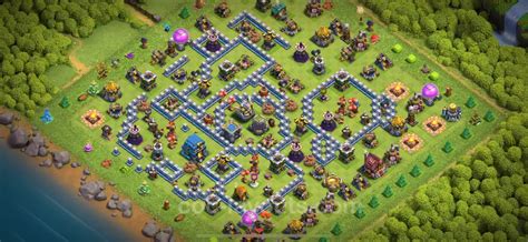 Th12 Hybrid Base Copy 2025 Max Levels And Links For Coc 26772