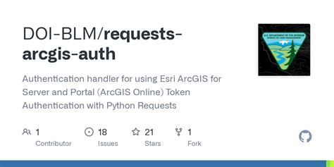 Github Doi Blmrequests Arcgis Auth Authentication Handler For Using