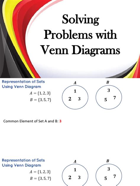 Venn Diagram Problem Solving Pdf