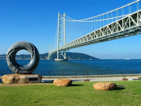 明石海峡大橋の壮大な景観が美しい日本が誇る世界最長の吊り橋 JPTRP
