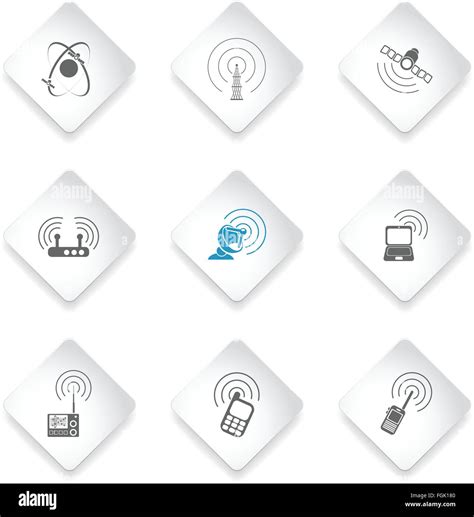 Radio Signal Simple Vector Icons Stock Vector Image And Art Alamy