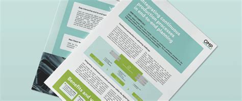 Effortlessly Integrate Your Continuous Production Processes With Omp