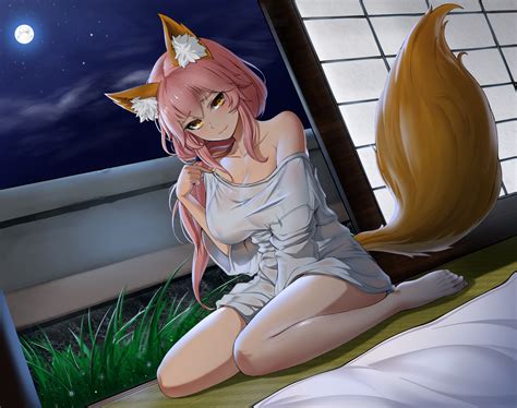Tamamo And Tamamo No Mae Fate And 1 More Drawn By Mingakk Danbooru