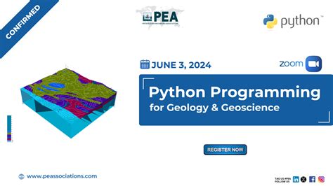 python programming for geology and geoscience