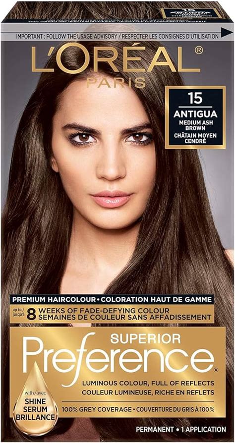Medium Ash Brown Hair Color Loreal