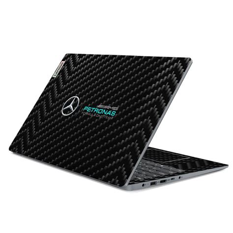 Mercedes F1 Carbon Fiber Texture Laptop Skin 3d Embossed 3m Vinyl