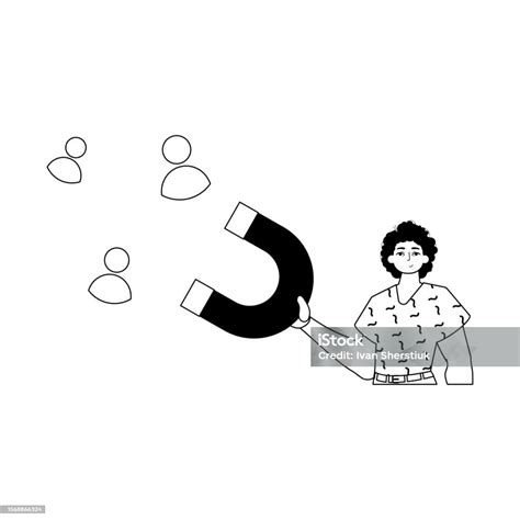 조롱은 주제를 끌어들이는 유치 포스트 말을 들고 있습니다 시간 개념 검은 색과 Ashen 선형 스타일러스 트렌디한 스타일 벡터 일러스트레이션 3차원 형태에 대한 스톡 벡터