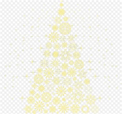 黄色星光圣诞树PNG图片素材下载 图片编号qbpmpbmq 免抠素材网