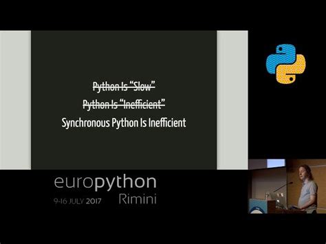 Europython Talk Why You Might Want To Go Async From Europython