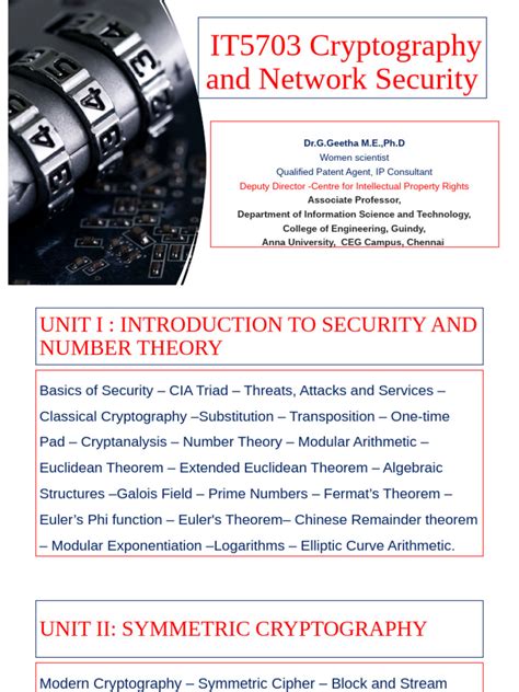 Unit Iii Pdf Cryptography Public Key Cryptography