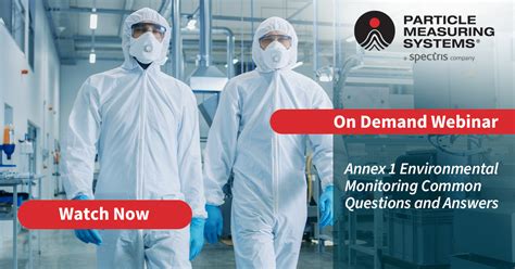 Annex 1 Environmental Monitoring Common Questions And Answers Particle Measuring Systems
