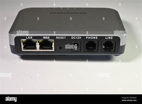 Internet Voip Analogue Phone Adapter Ata For Connecting Broadband