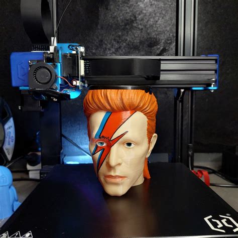 Stl File David Bowie Mate ️・3d Printing Model To Download・cults