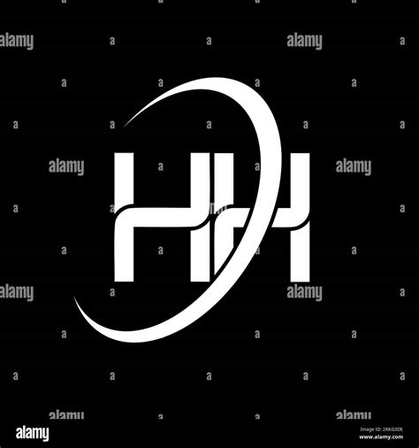 Hh Logo H H Design White Hh Letter Hh H H Letter Logo Design