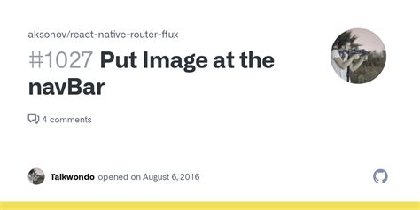 Put Image At The NavBar Issue 1027 Aksonov React Native Router
