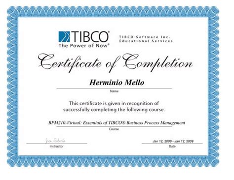 Tibco Certificate Bpm210 Ppt
