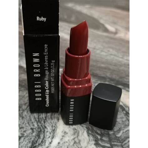 專櫃正品 Bobbi Brown 芭比波朗 迷戀輕吻唇膏 225g 小只的 色號ruby 蝦皮購物