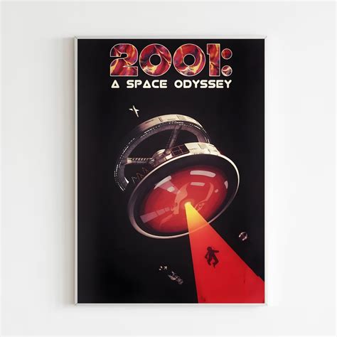 2001 A Space Odyssey Poster Retro Movie Poster Vintage Cinema