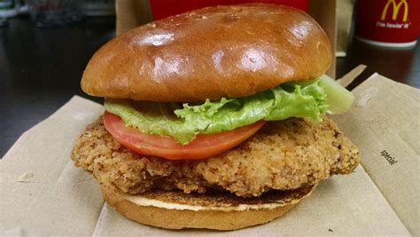 Buttermilk Crispy Chicken Sandwich From Mcdonalds Nurtrition And Price