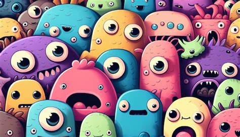 Page 6 60000 Cute Monster Graphics Pictures