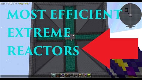 Most Efficient Extreme Reactors Design Minecraft Mods Skyfactory 3