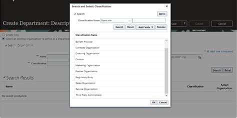 Defining An Organization With Multiple Classifications — Cloud Customer