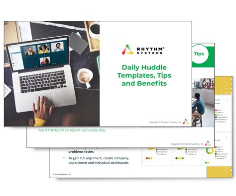 Daily Huddle Templates Tips And Benefits Guide For Team Success Rhythm