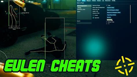 Eulen Cheats Online Working With FiveM Lua Executor Aimbot Dumper