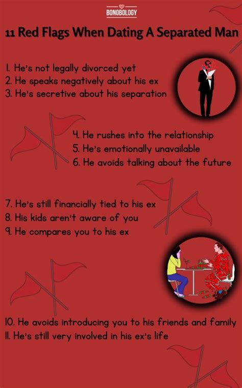 11 Red Flags When Dating A Separated Man Dont Ignore These