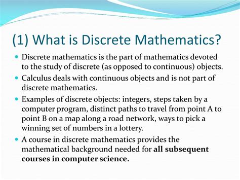 Ppt Discrete Structures For Computing Powerpoint Presentation Free