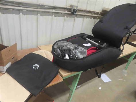 Bugabo Frog Stroller In Fold Down Carry On Bag For Travel