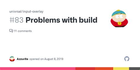 Problems With Build · Issue 83 · Univrsalinput Overlay · Github