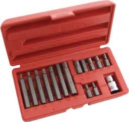 15pc Metric 1 2 Drive Hex Allen Allan Wrench Key Socket Bit Set EBay