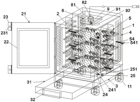 一种耳鼻喉科器械放置装置的制作方法