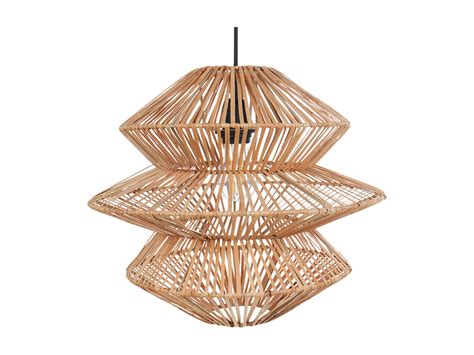 Lampe Suspendue En Rotin Naturel Anduki