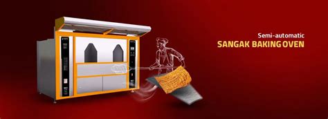 Portable Rotary Semi Automatic Oven For Baking Sangak Bread